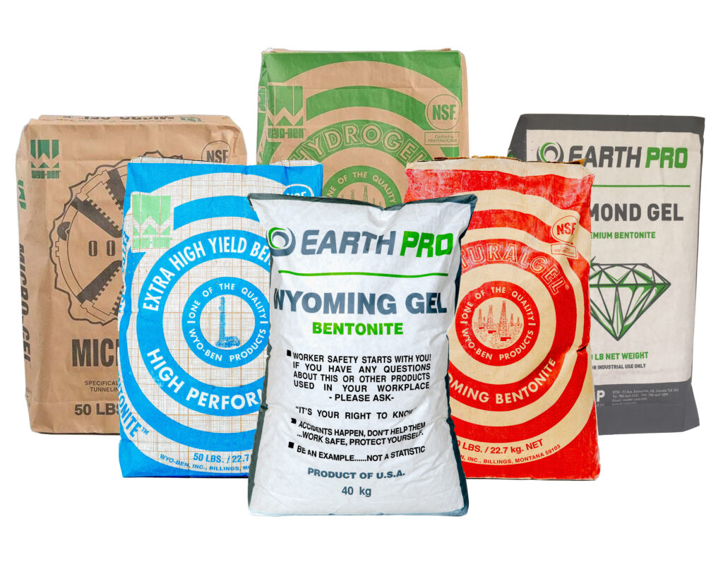 Bentonite for Drilling - Lubricate & Cool Cutting Tools